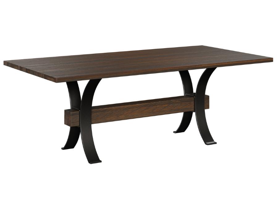 Kidron Pioneer Table Reclaimed Barnwood - Andys Oak Shoppe